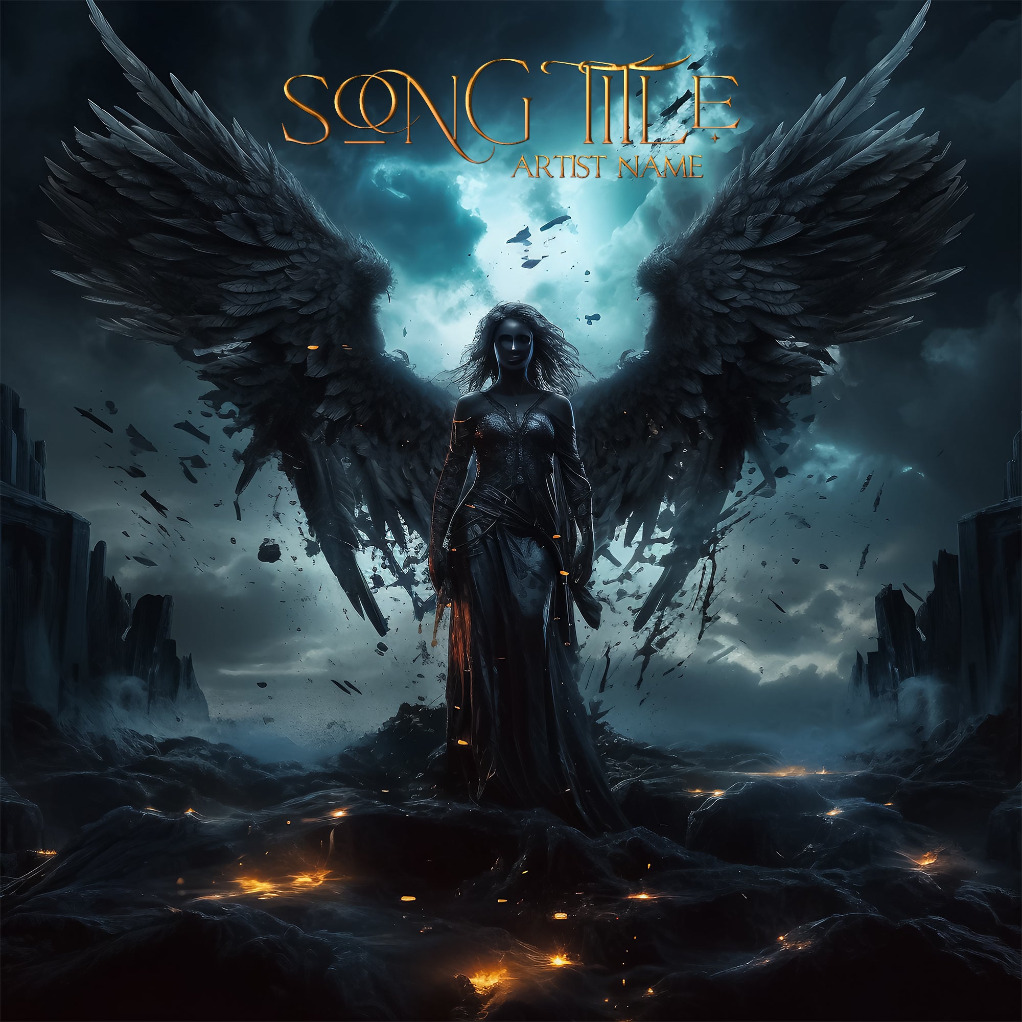 Fallen Angel – Buy Cover Art For Music | Cover Squadron
